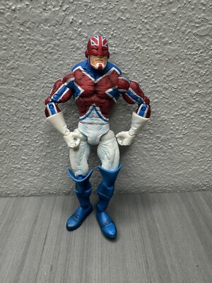 Marvel Legends Captain Britain - Giant Man BAF Wave Toybiz Action ...