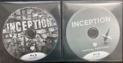 NEW INCEPTION (2010) - Blu-ray discs only in clear plastic envelope ...
