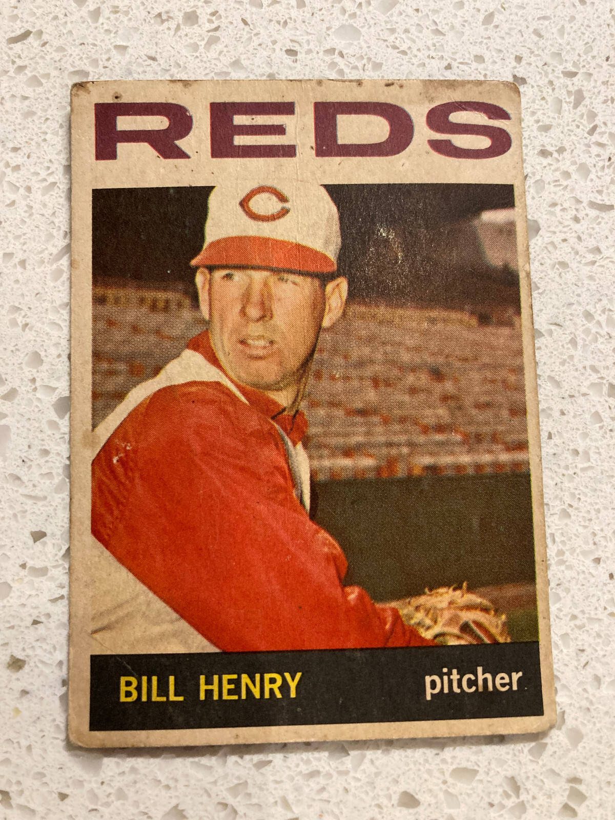 1964 Topps Venezuelan Bill Henry Very Rare #49 Cincinnati Reds | eBay