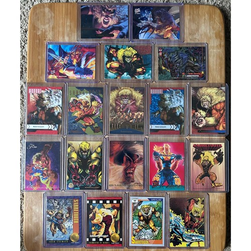 Sabertooth - Marvel Trading Cards Lot | eBay