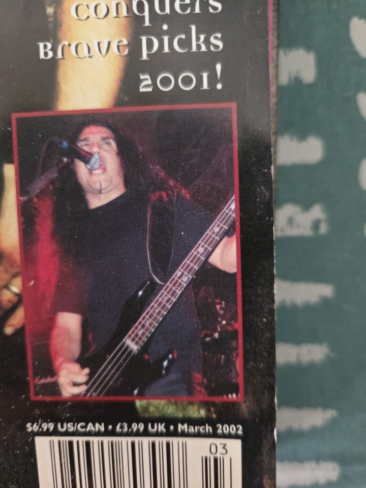 BW & BW March 2002 Dream Theater Slayer Zakk Wylde King Diamond ...