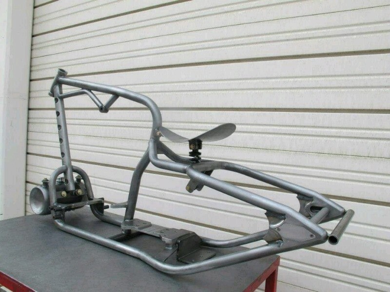 Tinworksinc Harley Davidson 200mm Rigid Drop Seat Bobber Chopper Frame ...