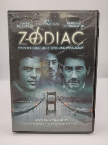 Zodiac DVD Widescreen 2007 (Jake Gyllenhaal, Mark Ruffalo, Robert ...