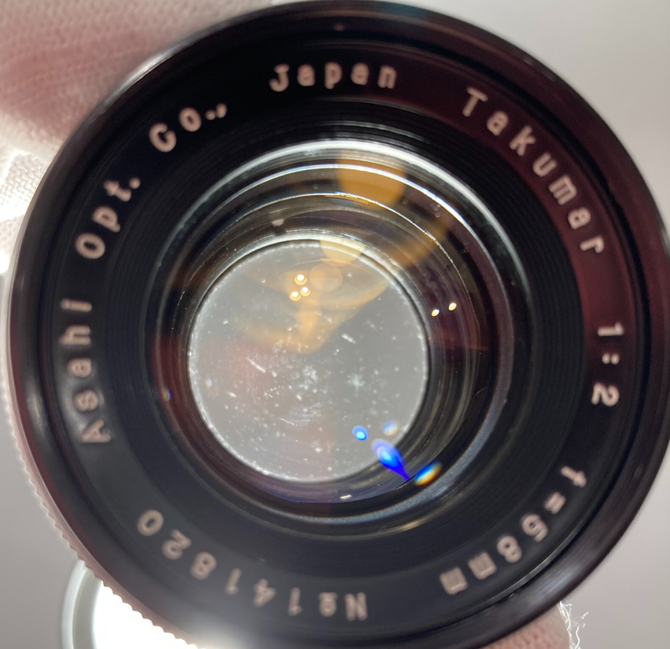 Asahi Pentax Takumar 58mm f2 MF Lens M42 w/Hood Filter [EXC+++++] Japan #25227 | eBay