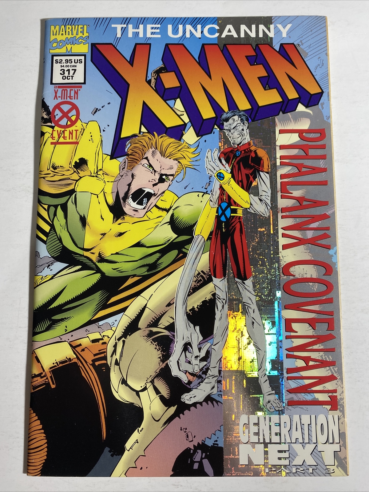 Uncanny X-Men #317 - 1st Appearance of Blink & Skin Generation X Joe ...