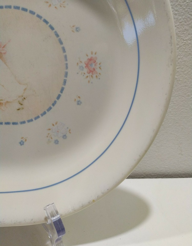 Vintage Corelle Country Promenade Geese Goose 12" Oval Tray Plate ...