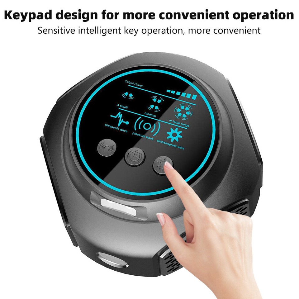 Ultrasonic Repellent 360° Electronic Control Pest Rat Cat Mice Rodent ...