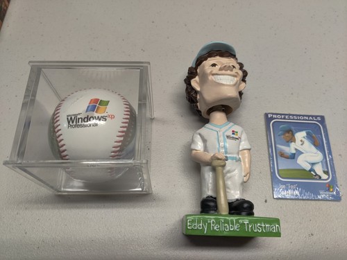 Microsoft Windows XP Pro Baseball & Eddie "Reliable" Trustman ...