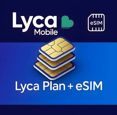 Lyca Mobile USA 5G/4G Prepaid eSIM | 30-Day Plan | Instant Digital ...