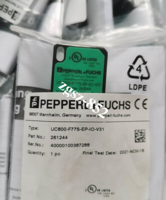 P+F UC800-F77S-EP-IO-V31 PEPPERL+FUCHS Ultrasonic Sensor Brand New ...