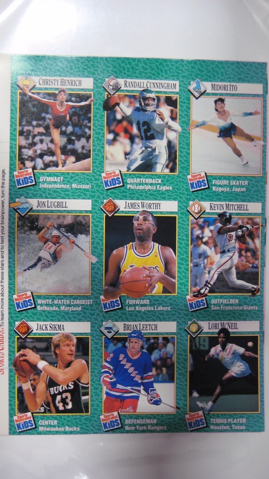 January 1990 Buzz Beamer Sports Illustrated For Kids NO LABEL | eBay