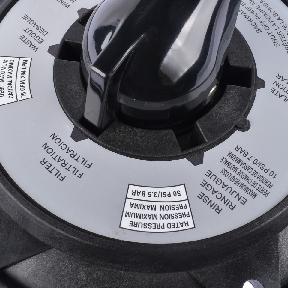 SPX0714BA Key Cover and Handle Assembly for Hayward Multi-Port Valve ...