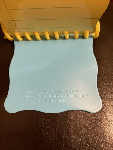 📒Lot of 4 VTG BLUE’S CLUES & SPONGEBOB Handy Dandy Notebooks RARE GUC ...