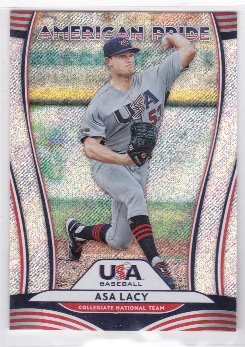 2020 Donruss Baseball American Pride Rapture Asa Lacy/Clayton Kershaw ...