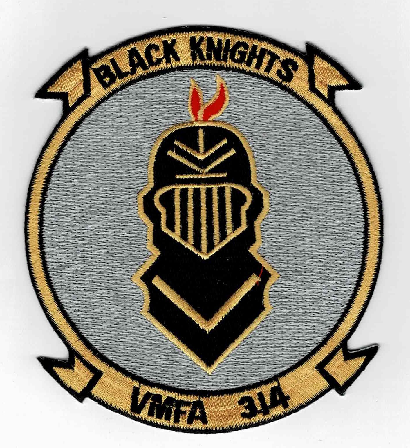 Marine Fighter Attack Squadron VMFA-314 "Black Knights" patch. | eBay
