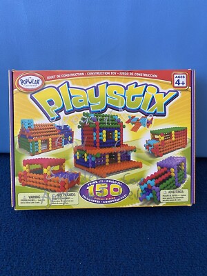 Popular Playthings Playstix 150-Piece Set PPY90000 Still in the package ...