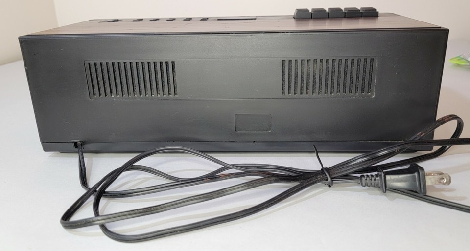 Vtg Sears Roebuck LXI Stereo Cassette Recorder Clock Radio 667 24288290 ...