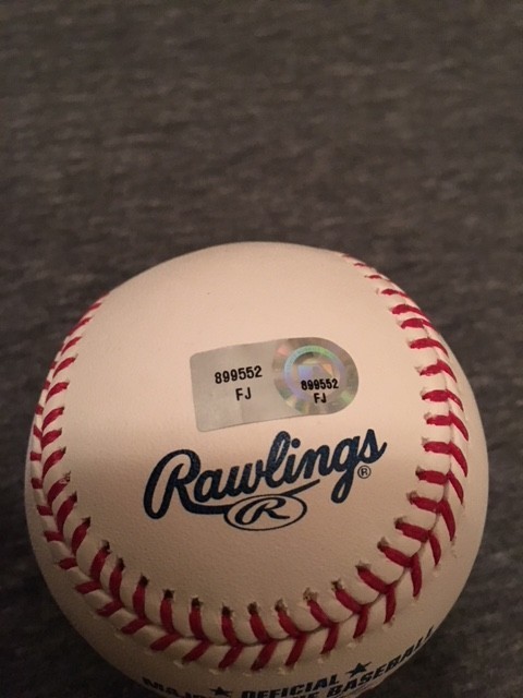 Ray Burris Autographed Signed Baseball -OMLB- Cubs Yankees Mets ...