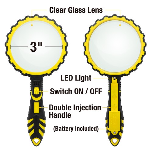 Trades Pro LED Licht 3 Zoll Runde Lupe - 837538 28907401713 | eBay