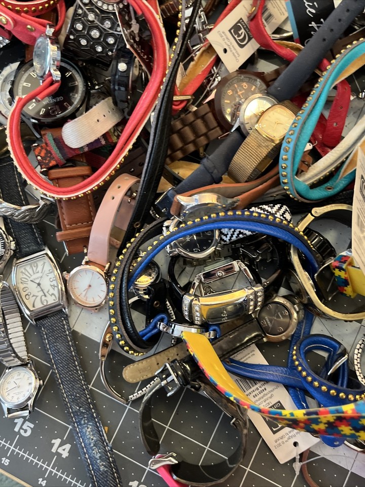 10lbs Watches Charles Raymond His Hers We wood Lorus Avon Timex More | eBay