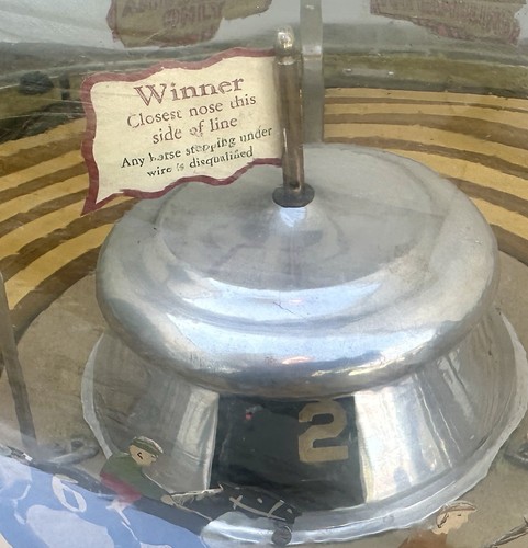 Antique Evans Saratoga Sweepstakes Horse Racing Coin Op Game Trade ...