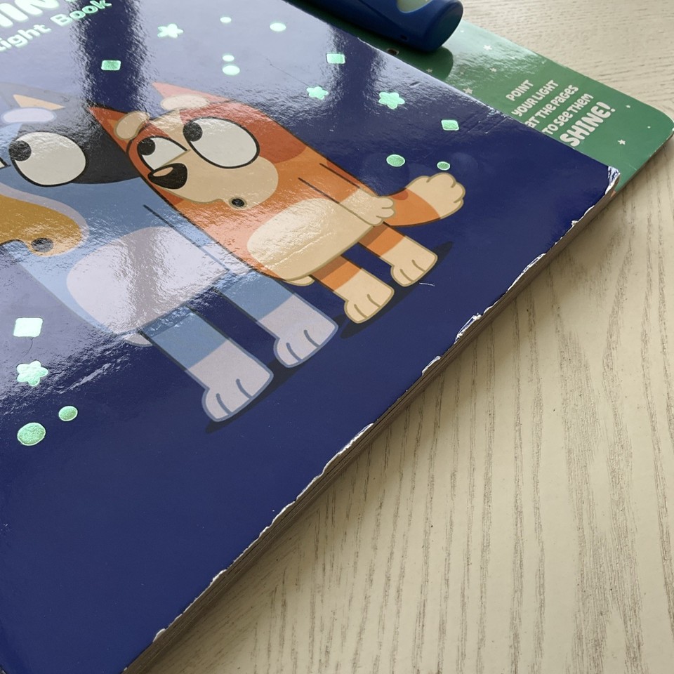 Bluey: Oooh, Shiny! A Bluey Flashlight Book Sound Book by PI Kids ...