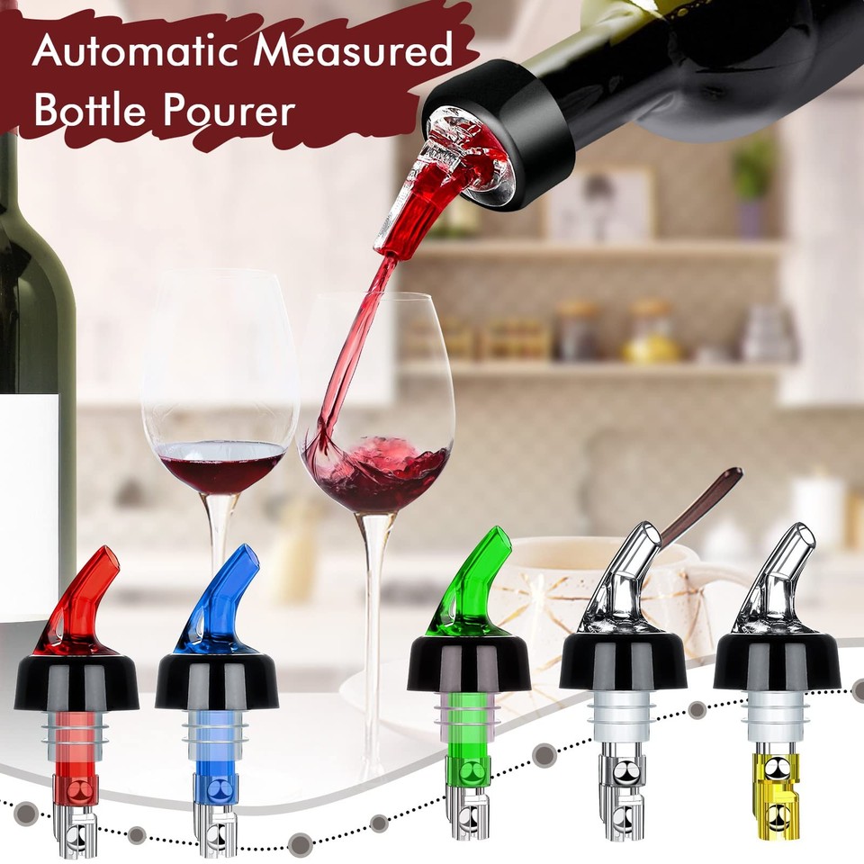 Automatic Measured Bottle Pourer Liquor Bottle Pourer Quick Shot ...