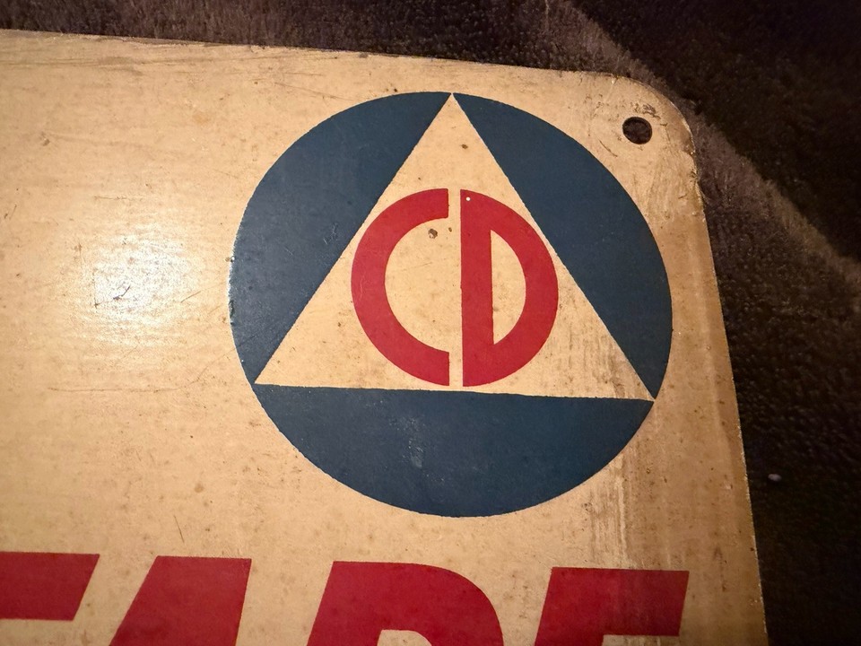 14” X 20” Emergency Wartime Cold War Civil Defense New York City NYC ...