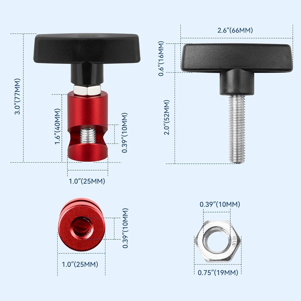 Alloy Buckle Lift Rod Fixation Safety Anti-pinch Device Universal for ...