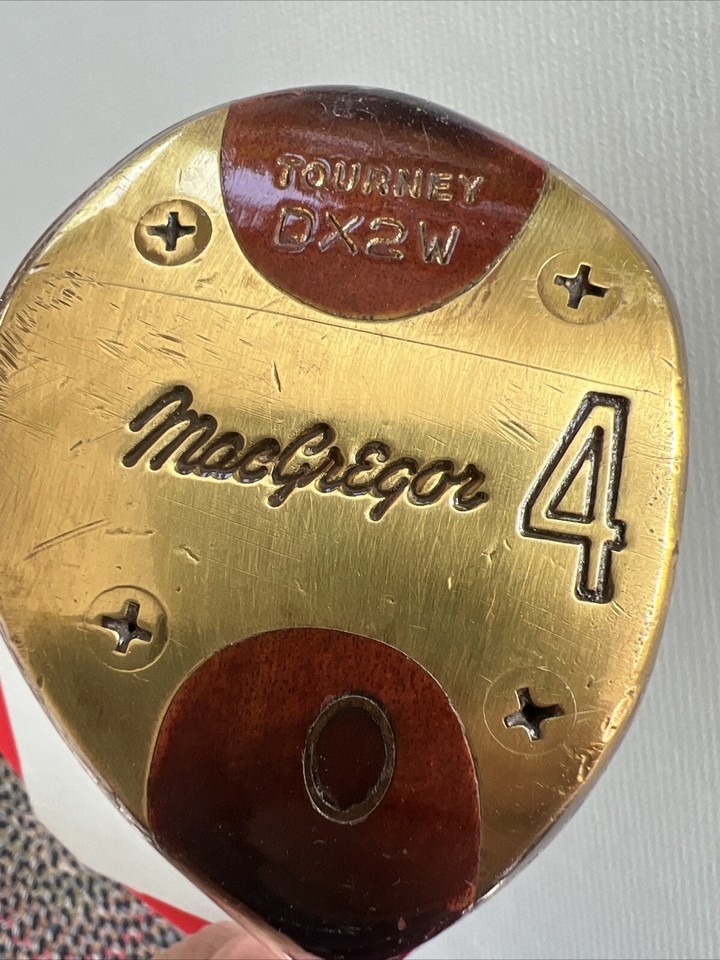 Macgregor DX tourney persimmon driver Mint Refurbished | eBay