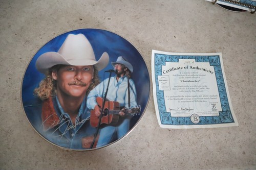 1998 Alan Jackson "Chatahoochee" Collector Plate Country Western Music ...