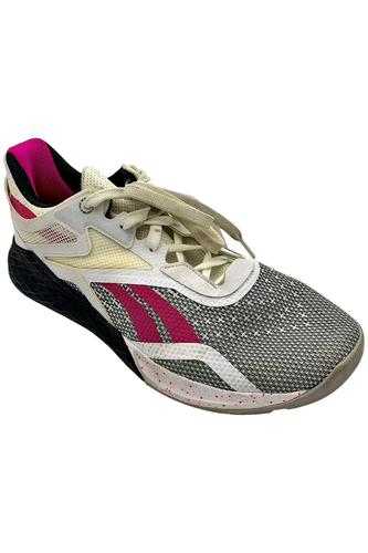 Reebok Women's Nano X Cross Trainer White/Black/Propnk | eBay