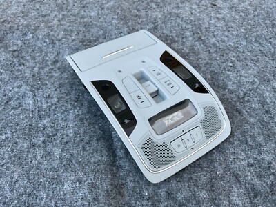 OVERHEAD CONSOLE SUNROOF SWITCH ASSEMBLY GRAY OEM 54K 12-18 AUDI A6 A7 ...