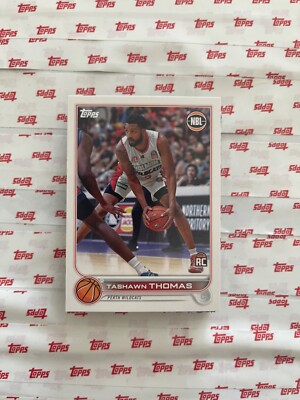 2022-23 Topps NBL Base #66 Tashawn Thomas - Perth Wildcats | eBay