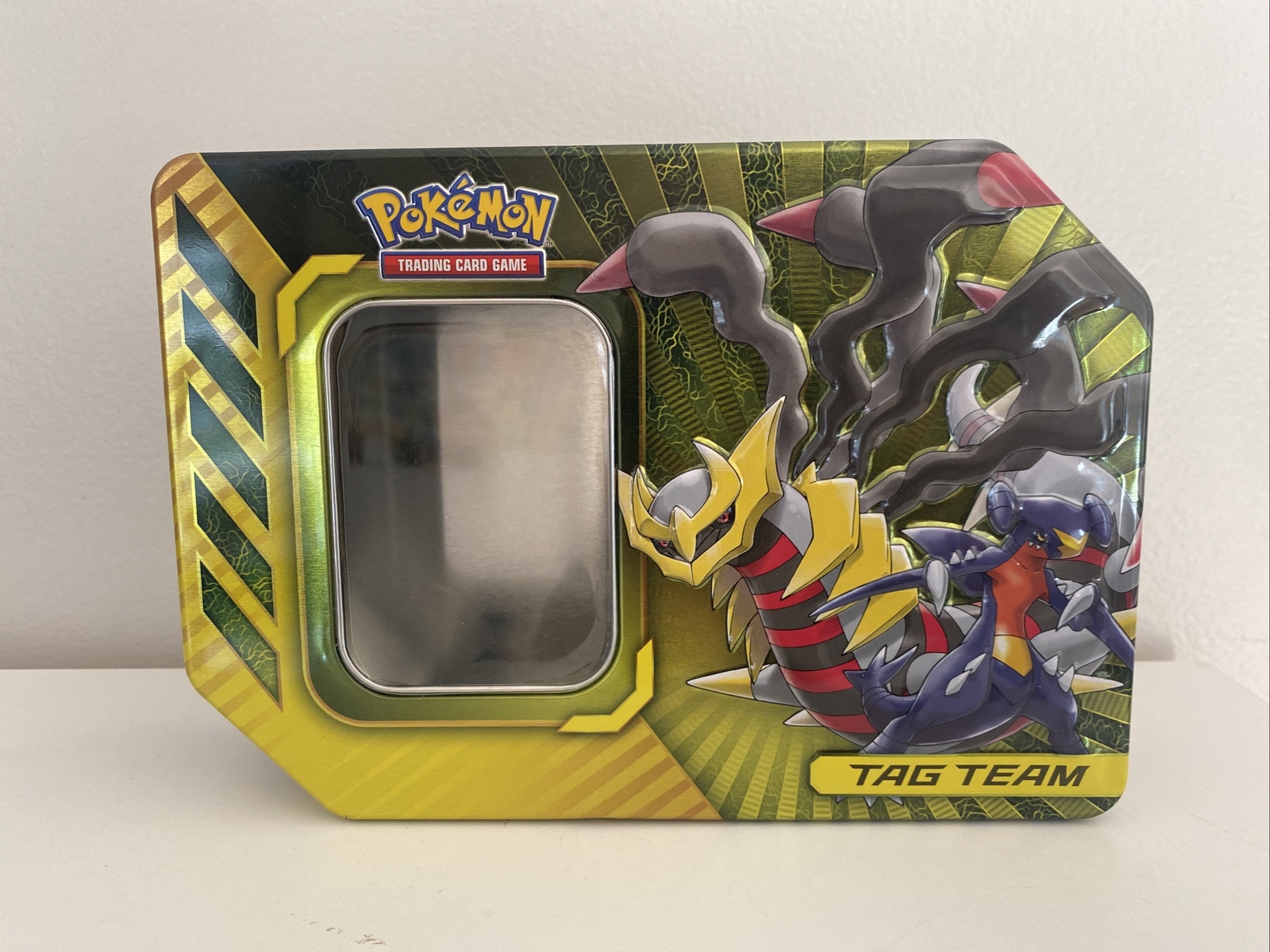 *EMPTY* Pokemon Garchomp & Giratina Tag Team GX Tin | eBay