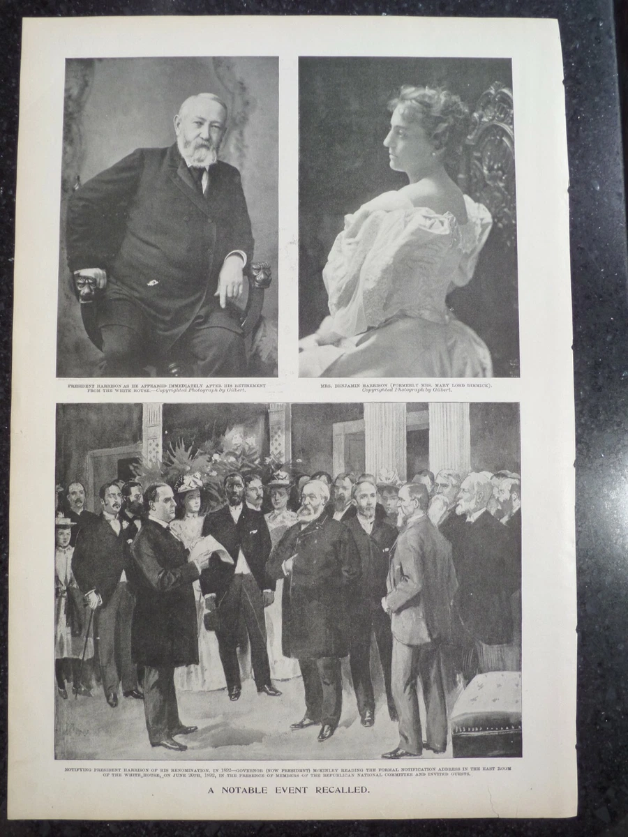 Benjamin Harrison Wife