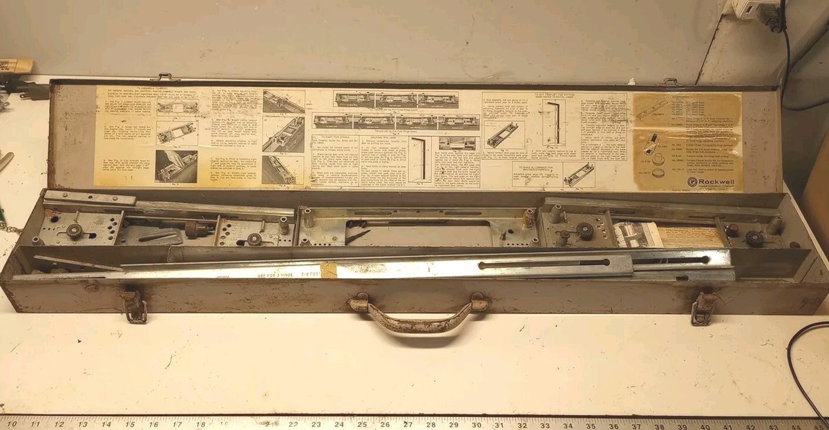 Rockwell Hinge Template Kit Porter Cable Hinge Butt Template Kit Model