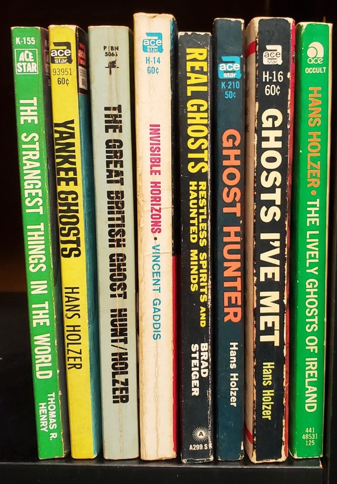 Vintage OCCULT & PARANORMAL BOOKS (Lot of 8) Hans Holzer (1950s-70s) | eBay