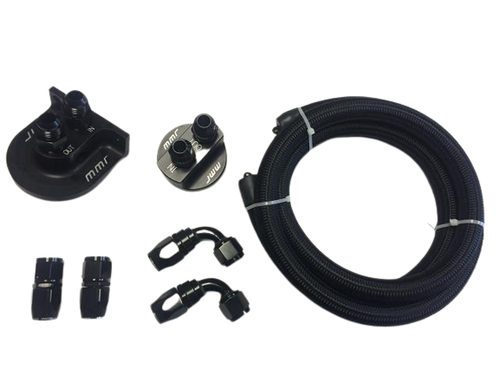 FORD 4.6 / 5.4 BILLET OIL FILTER RELOCATION KIT / ADAPTERS - MUSTANG GT ...
