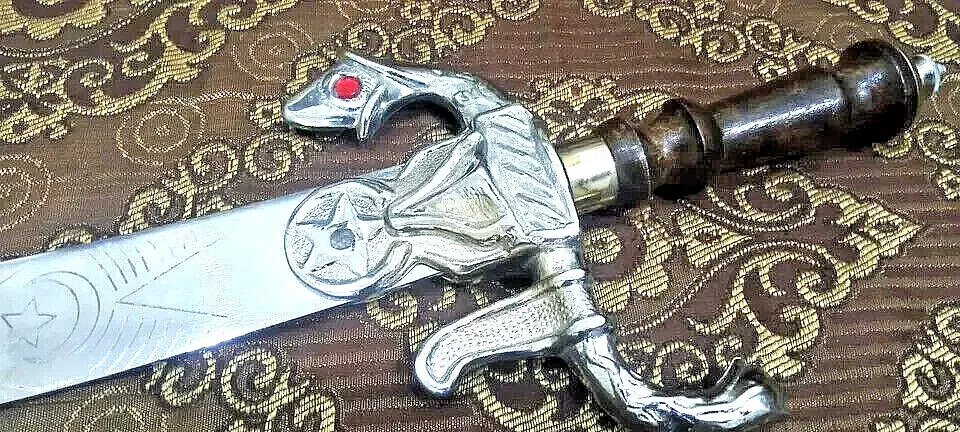 Belly Dance Dancer Celtic Scimitar Sword Shamshir Curved Sword Full ...