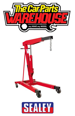 Sealey Tools PH30 3 Tonne 3T Fixed Frame Hydraulic Engine Crane Hoist ...