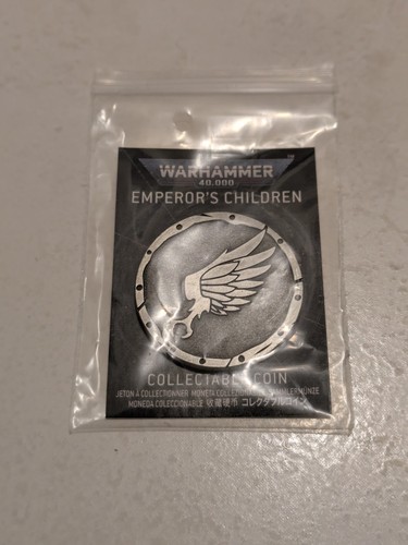 Warhammer 40k Emperor's Children Collectible Coin | eBay UK