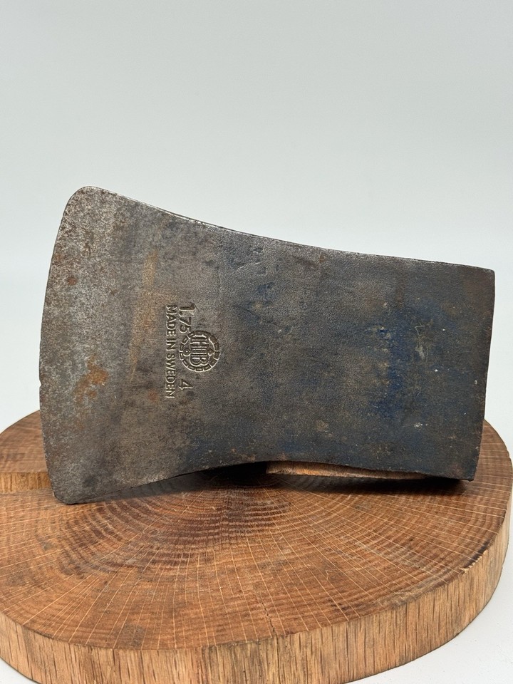 Vintage Hults Bruk HB Tasmanian Axe Head Original Paint | eBay