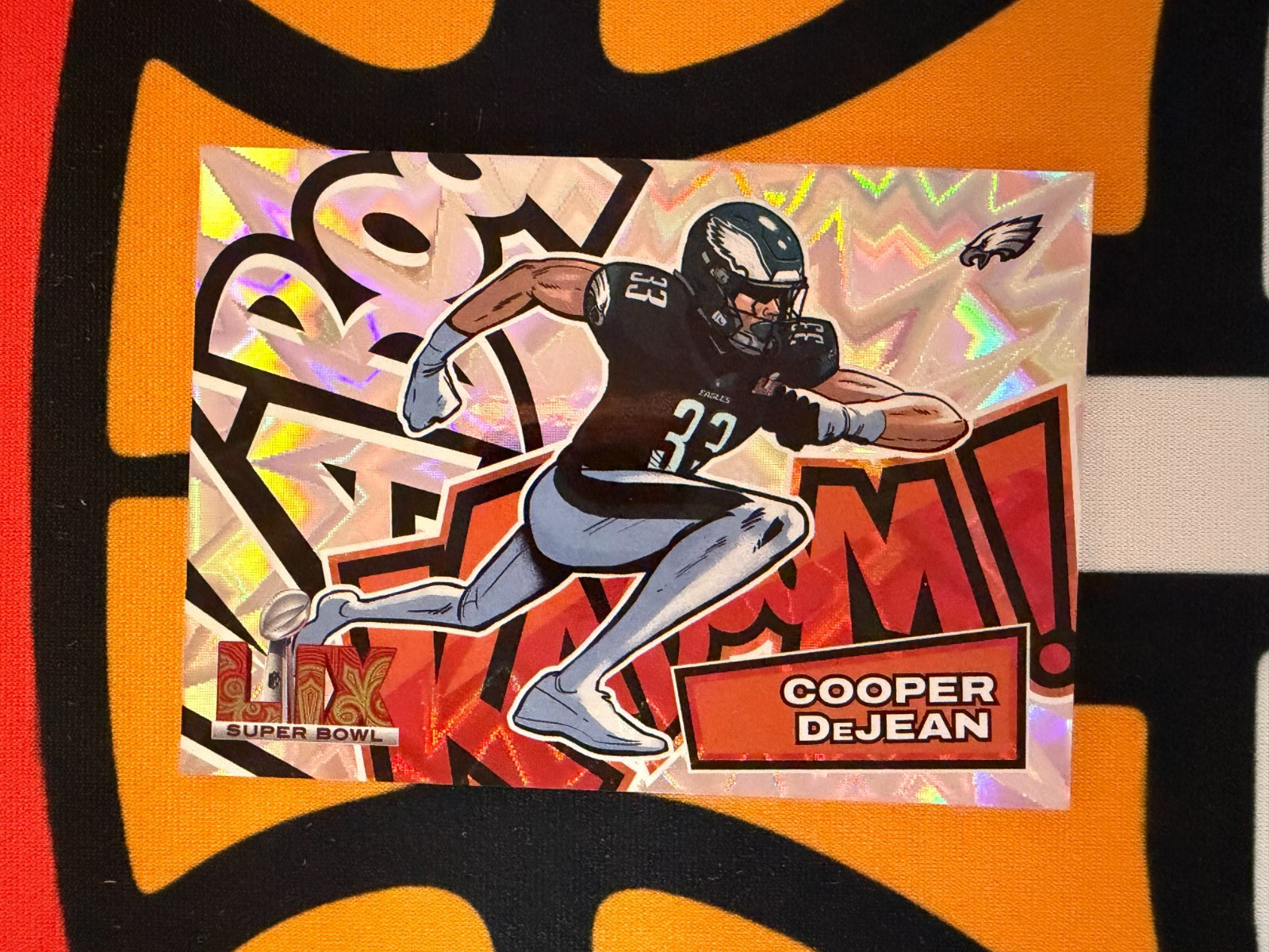 Cooper DeJean 2025 Absolute #12 Kaboom! Super Bowl Horizontal /(SSP ...
