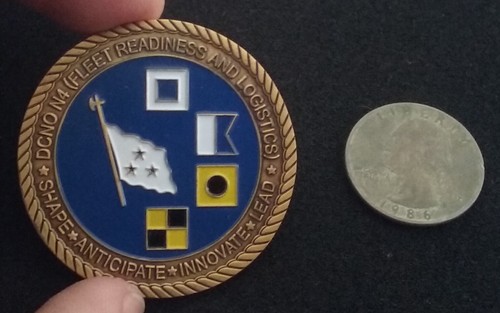 RARE 3 Star Admiral DCNO CNO Chief Naval Operations FRAL Germany ...