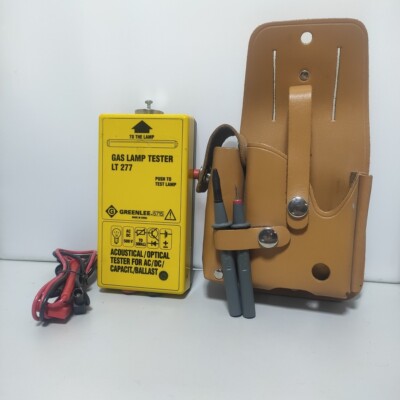 Light & Lux Meters - Gas Lamp Tester