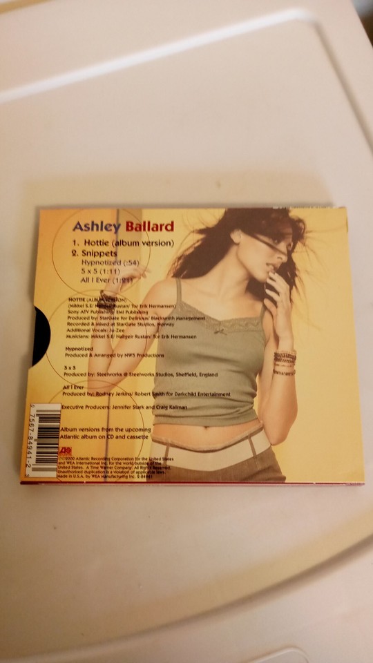 Ashley Ballard Hottie, CD 75678494123| eBay