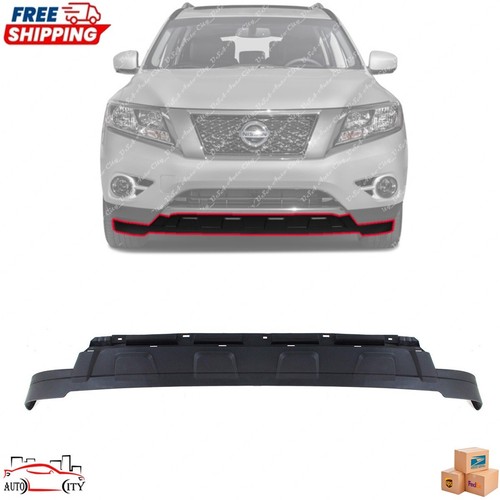 Fits 2013-2016 Nissan Pathfinder New Front Bumper Lower Spoiler ...