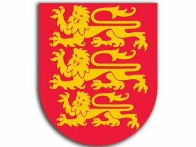 4" england crest shield shaped british lion logo car auto sticker decal ...