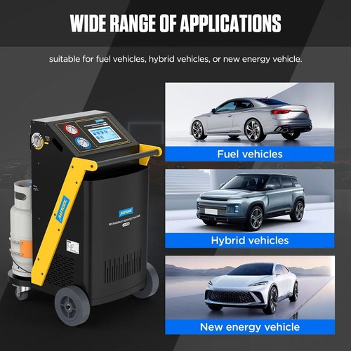 Refrigerant Recovery Machine HVAC Dual System AC Vacuum Recharge | eBay